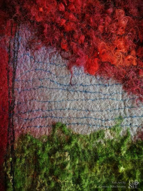 Gefilzte Bilder für Freunde…Teil 2 – CorNit Filz Blog